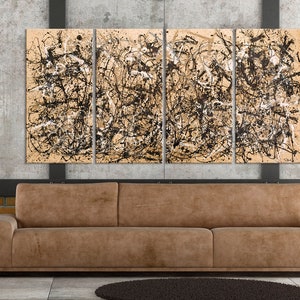 Autumn Rhythm (number 30) Abstract Painting Modern Decor Abstract ...
