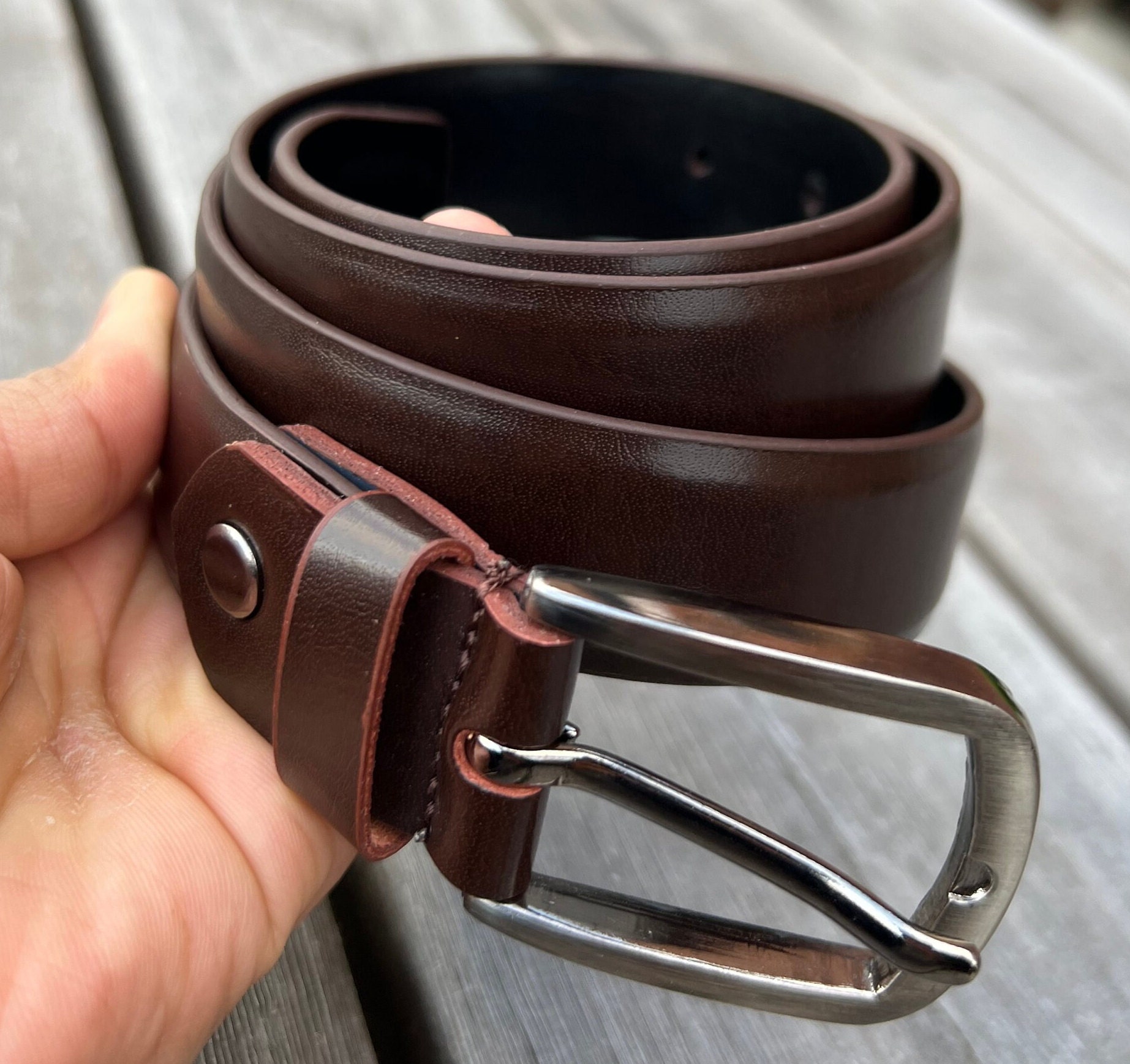 Personalised Best Quality Non Leather Belt for Men Women | Vegan Faux ...