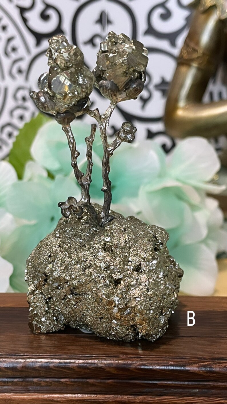 Pyrite Trees / Healing Crystals / Home Decor / Gemstones / - Etsy