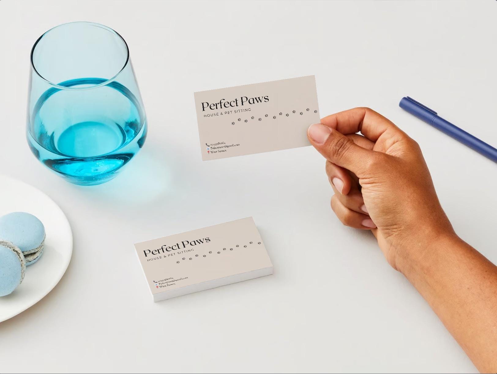 Pet Sitting Business Card Template, Dog Walking Business, Pet Boarding ...