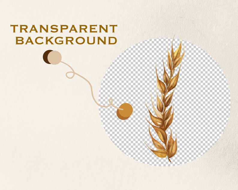 Wheat Clipart Baking Bread Clipart Grains Set Grains Clip - Etsy