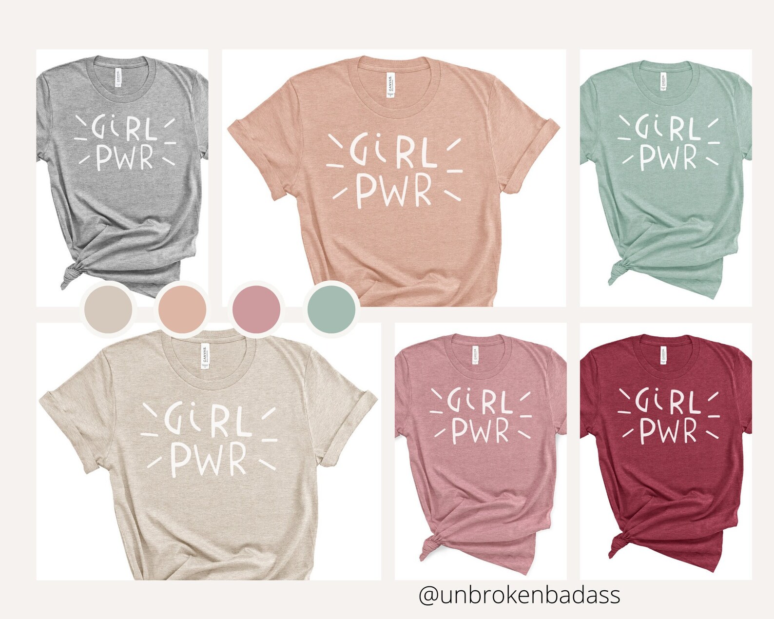 Girl Power Shirt I Inspirational Shirt I Feminist Shirt I - Etsy
