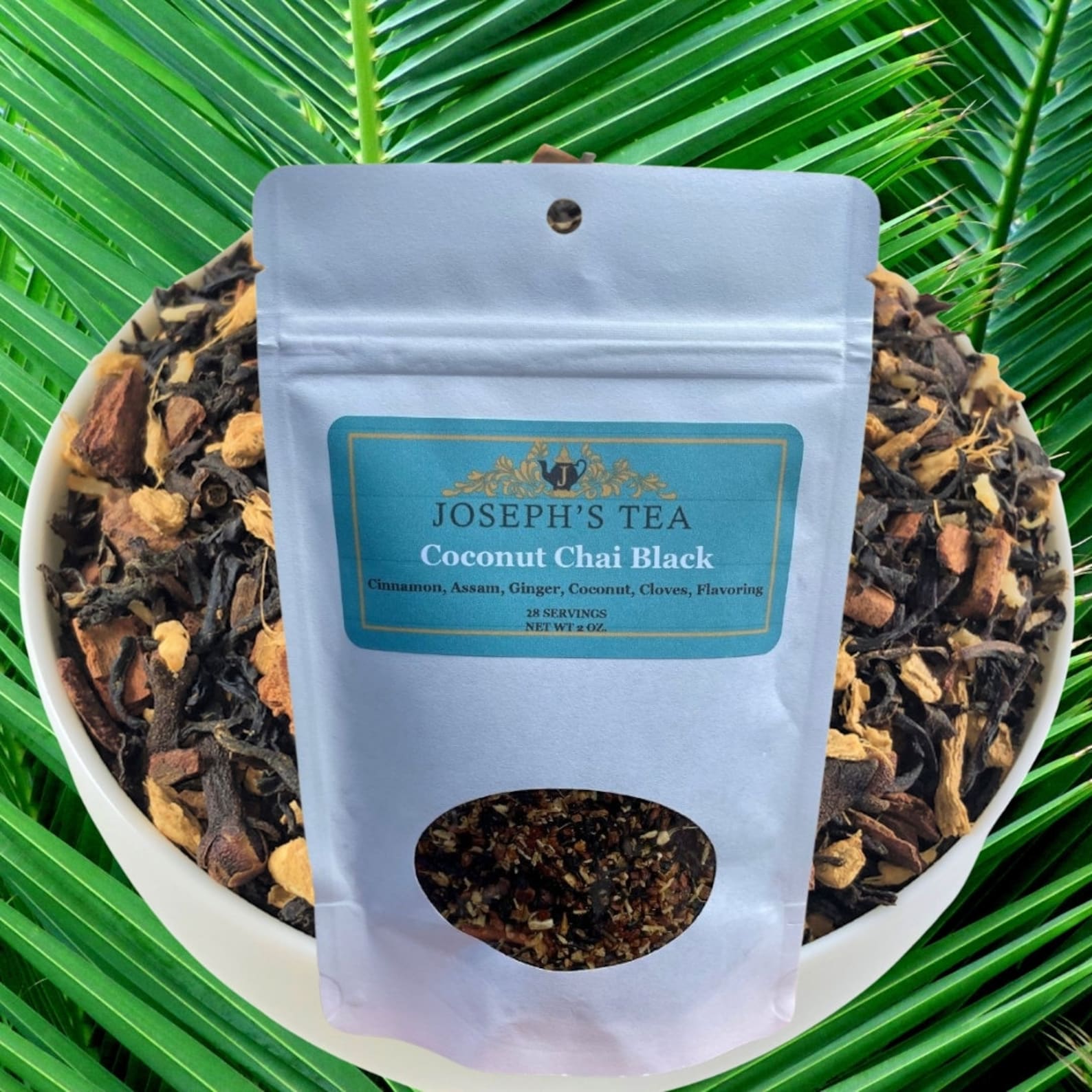 Coconut Chai Black Tea | Etsy