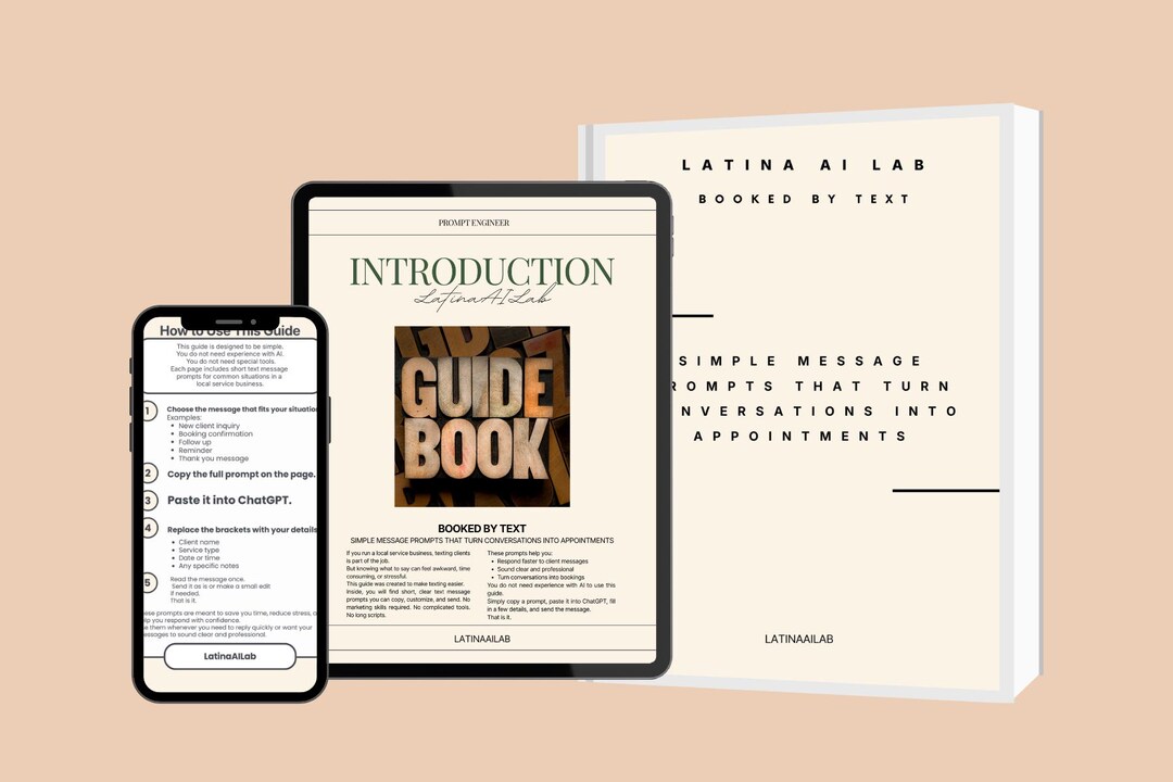Client Text Message Templates | AI Prompt Guide (digital Download) - Etsy