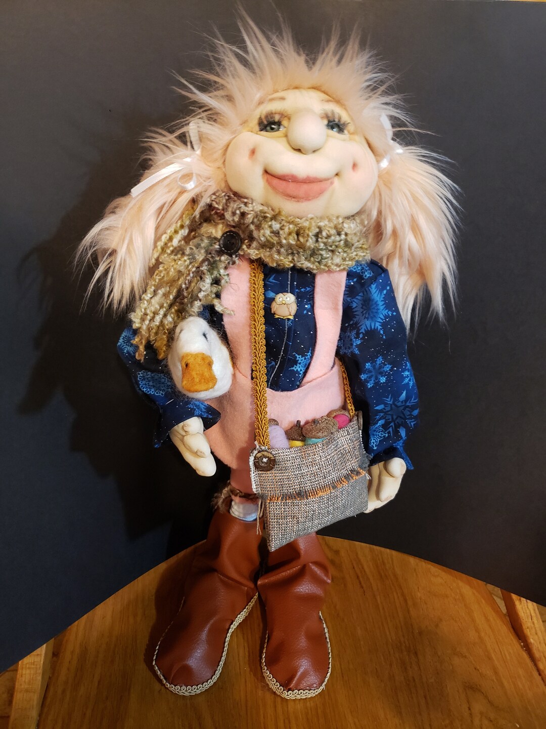 Original Handmade Soft Sculpture Doll - Etsy