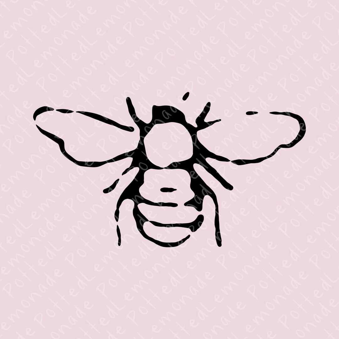 Busy Bee PNG - Transparent Background for Vinyl Cutting - DIGITAL ...