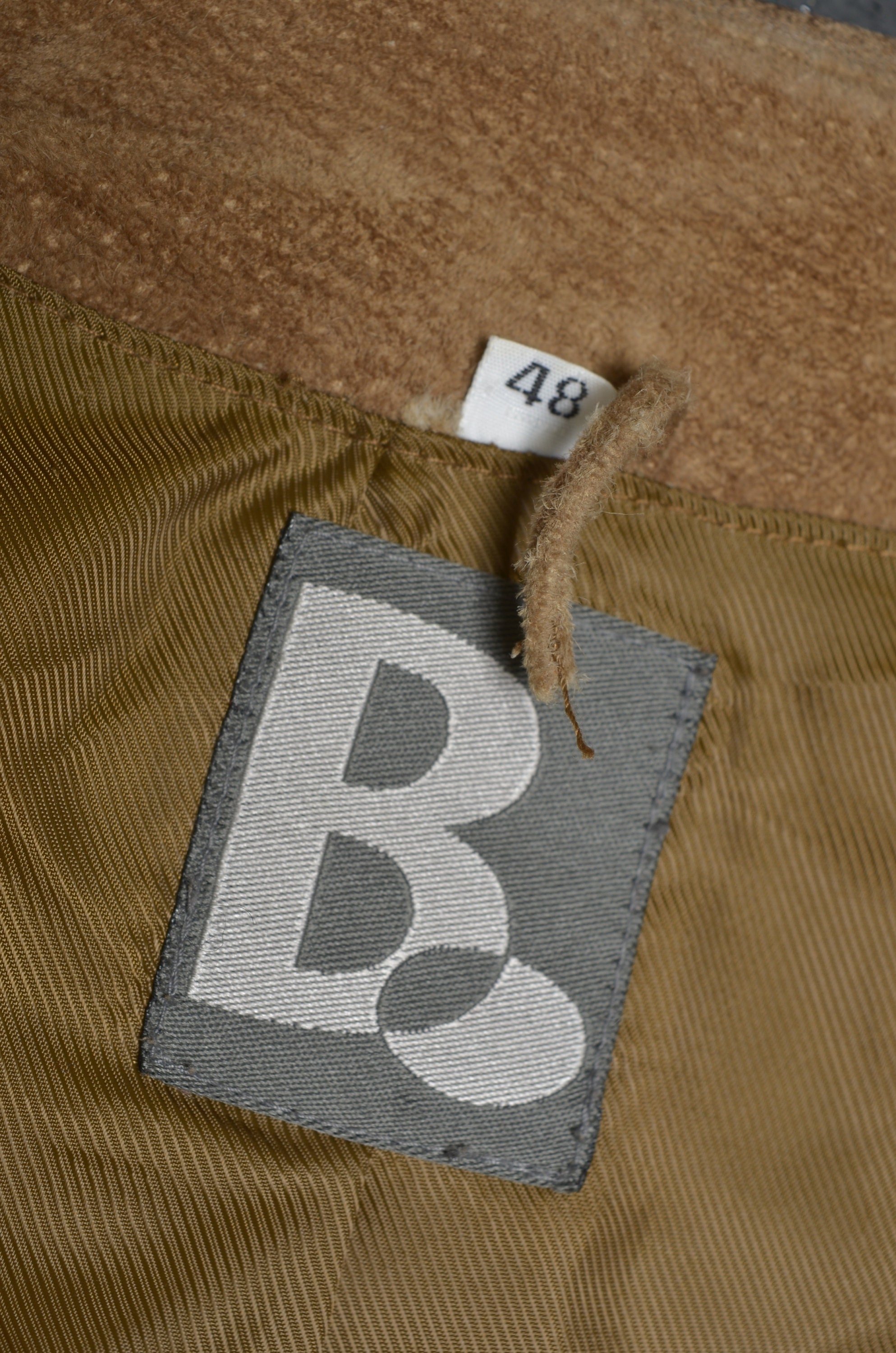 VINTAGE Men Real Leather Shooting Jacket L Outwear Bavarian Loden ...