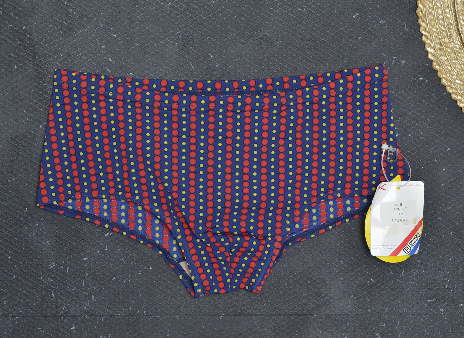 Vintage Swim Trunks Men Swim Shorts Dotted Swimwear 70s - Etsy