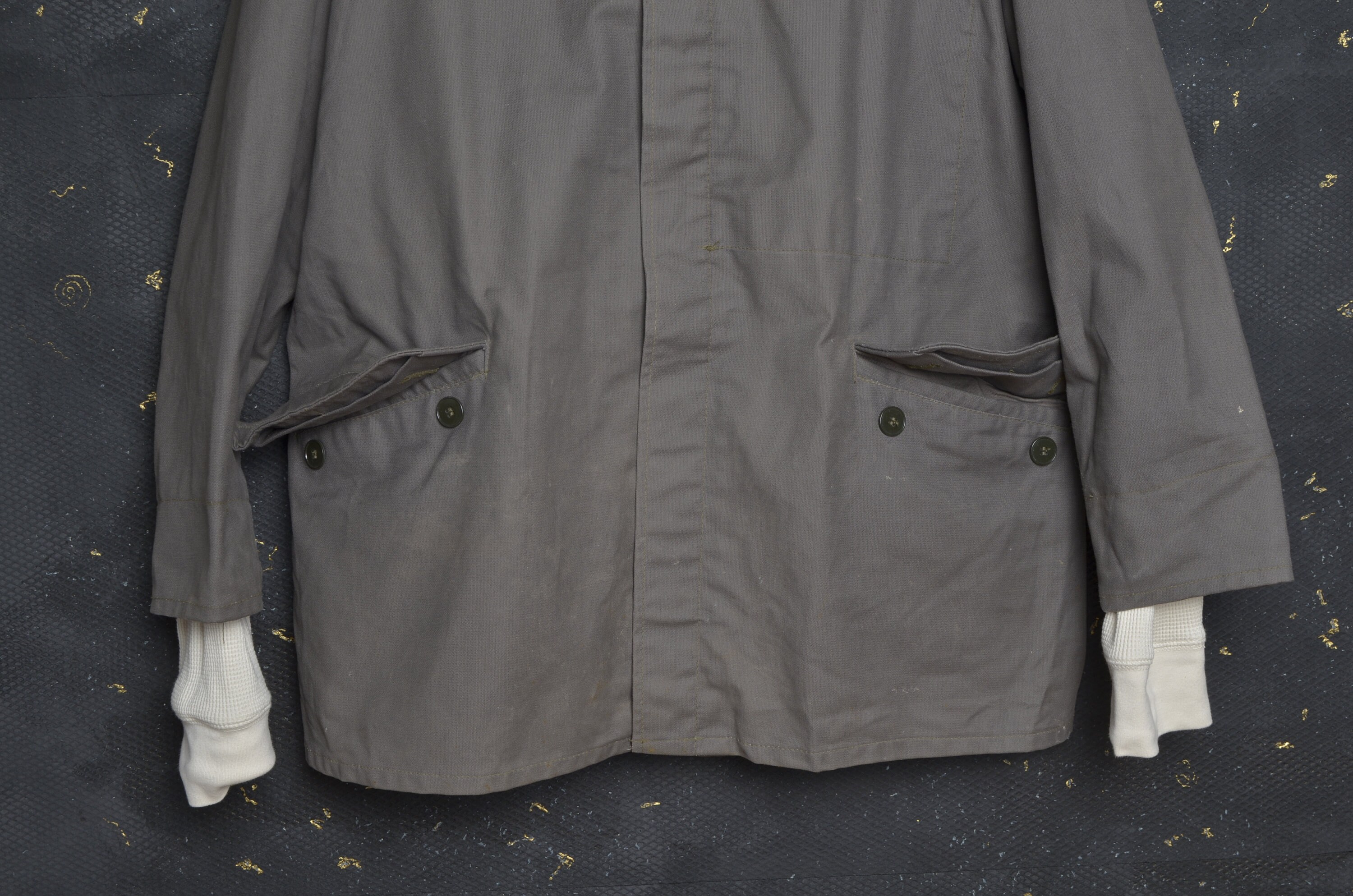 VINTAGE Army Jacket L Men Military Motorcycle Jacket Work Coat - Etsy