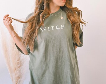 Witch Moon Shirt Star Shirt Moon Phase Witch Clothes Witchy Aesthetic ...
