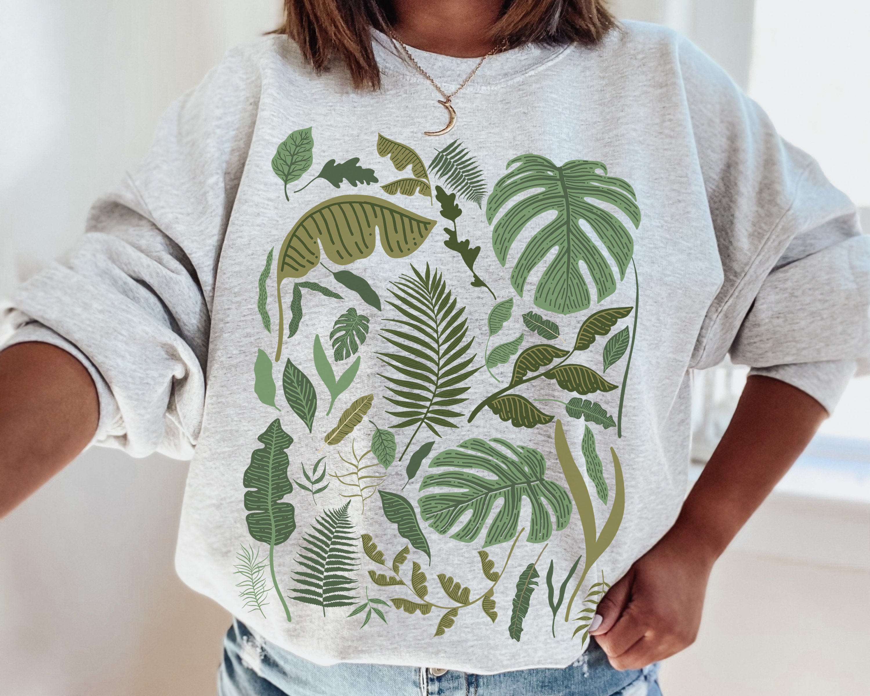 Just One More Plant Sweatshirt Plant Mama Sweater Plant - Etsy
