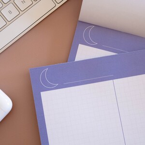 B5 Grid Notepads | Simple Notepad | Note Pad | Big Memo Pad | Pastel ...