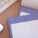 B5 Grid Notepads Simple Notepad Note Pad Big Memo Pad Pastel Stationery ...