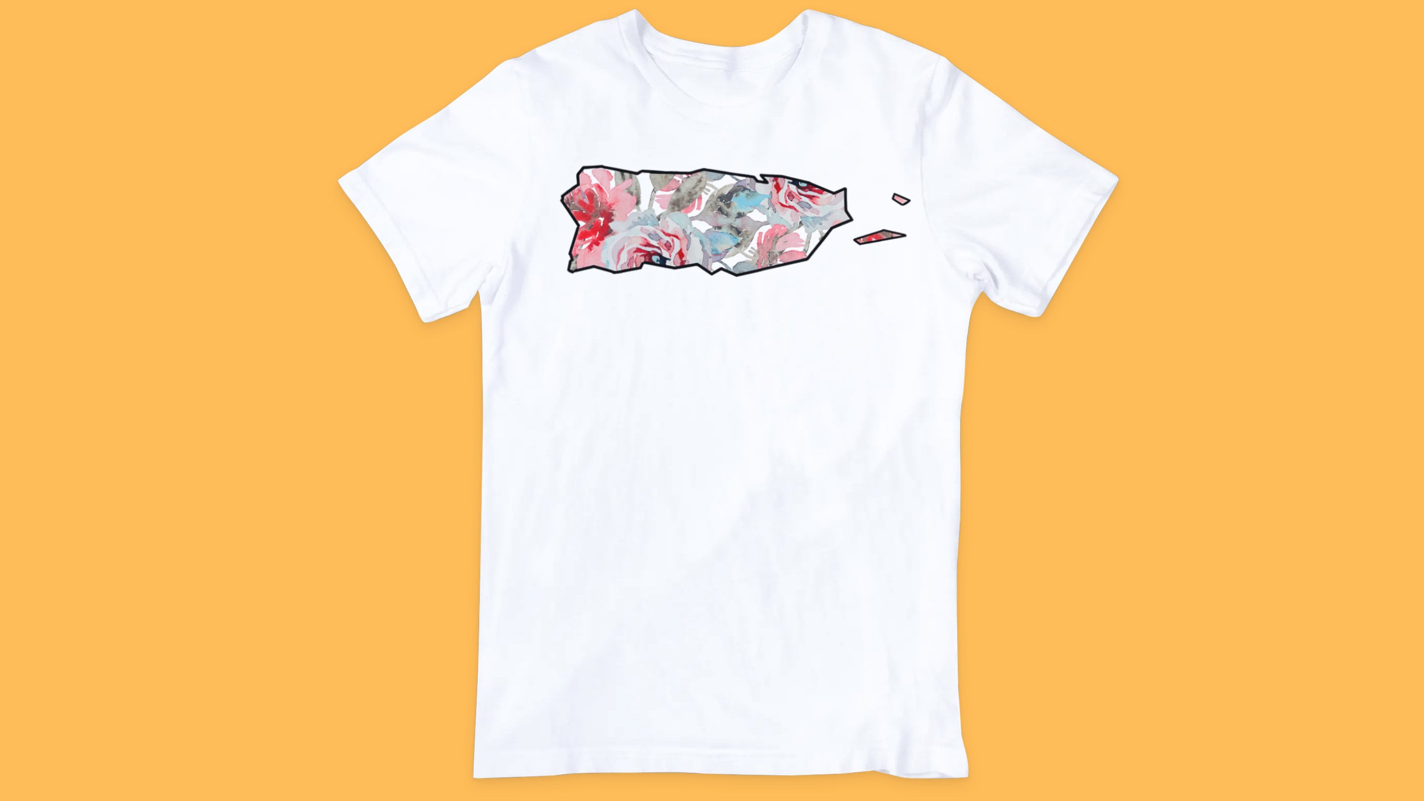 Camiseta de la Isla de Puerto Rico Unisex Mapa Camisa - Etsy España