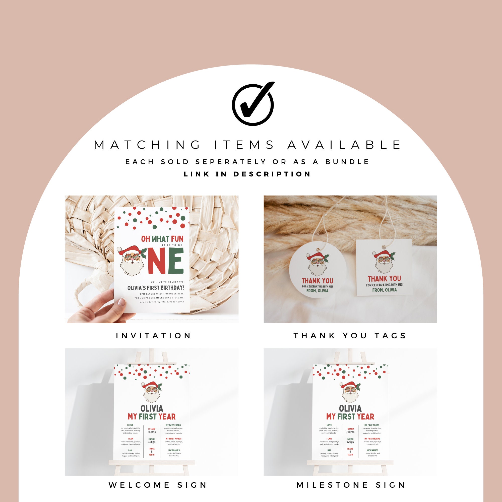 Oh What Fun It is to Be One Time Capsule Sign With Matching Message ...