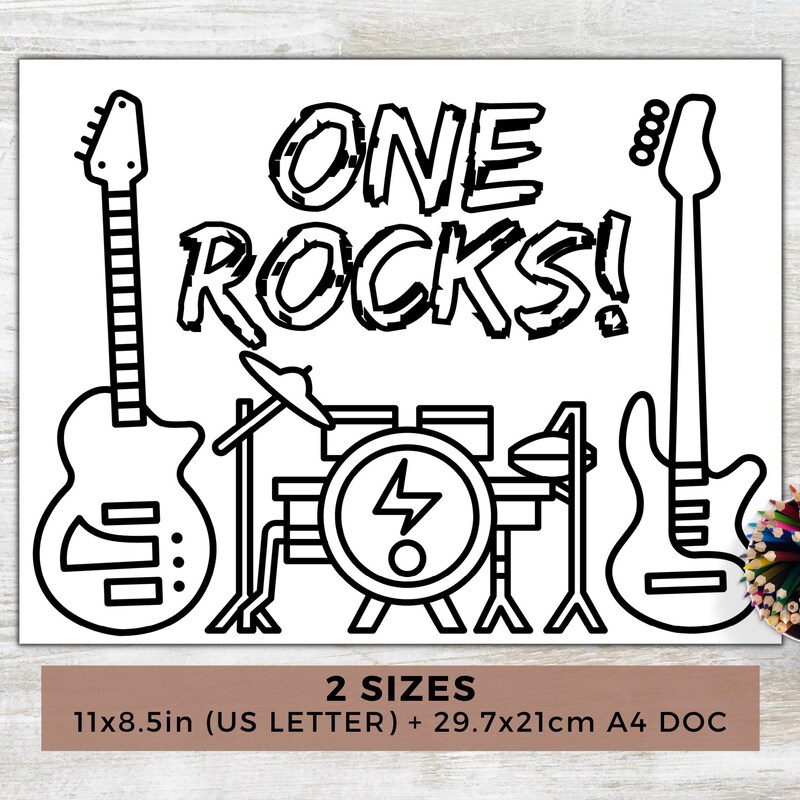 Rock and Roll Theme - Etsy