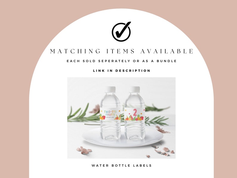 Twotti Frutti Time Capsule Sign Template, Girl 2nd Birthday Printable ...