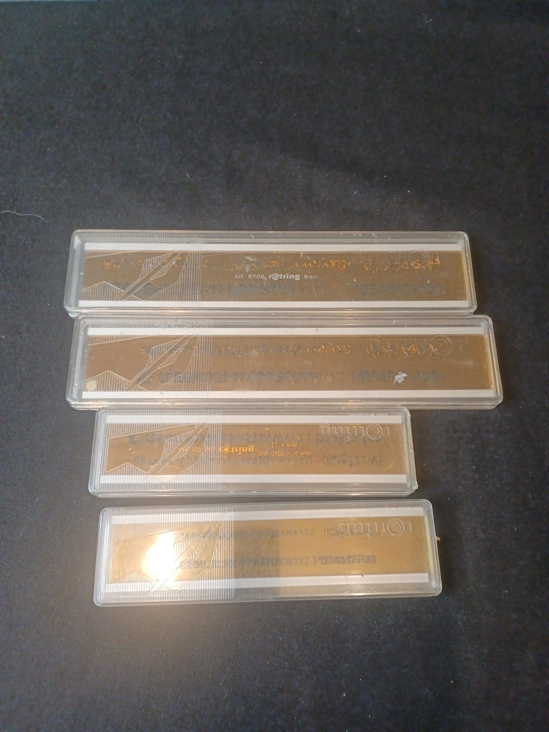 Various Rotring Standard Font Stencils. - Etsy