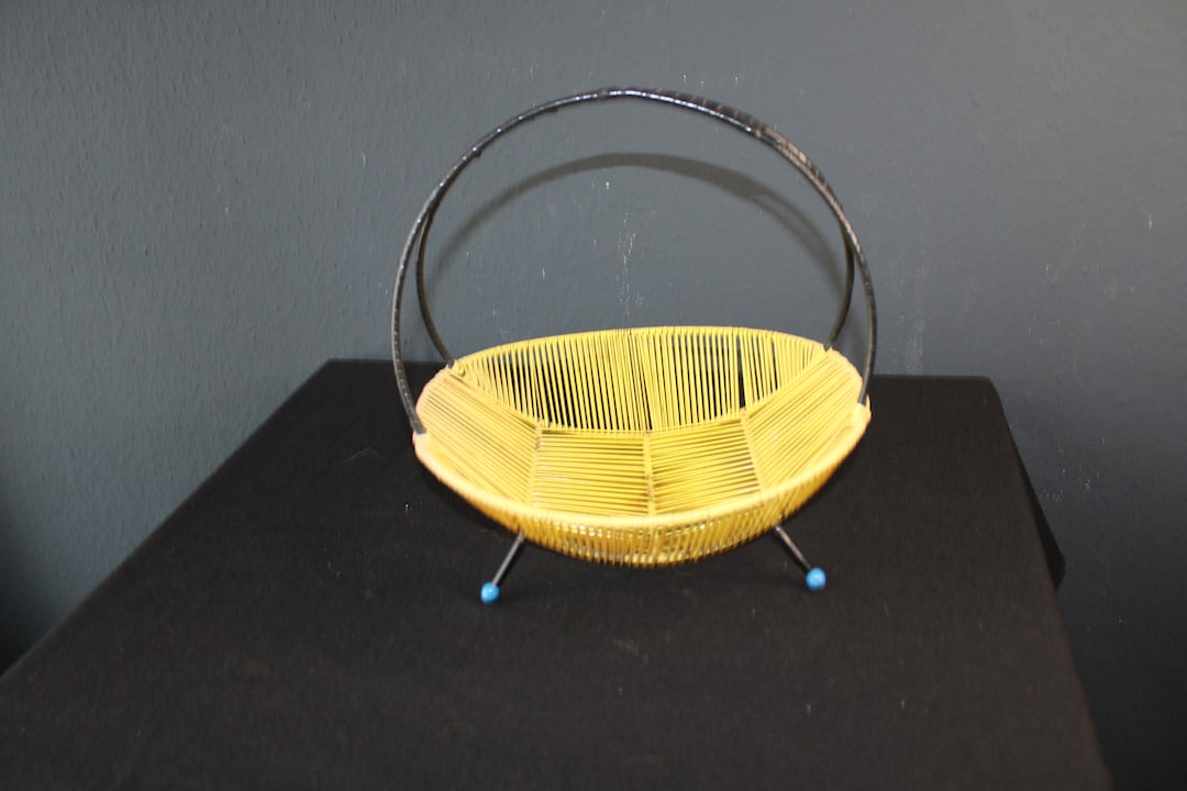 Mid Century Fruit Basket String Basket. - Etsy Australia