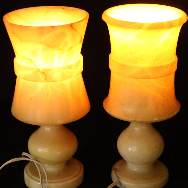 Alabaster Lamps - Etsy