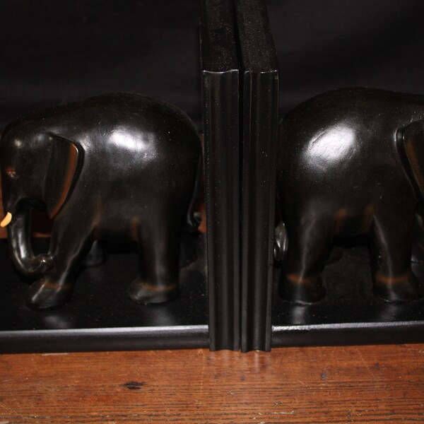 Elephant Bookends - Etsy