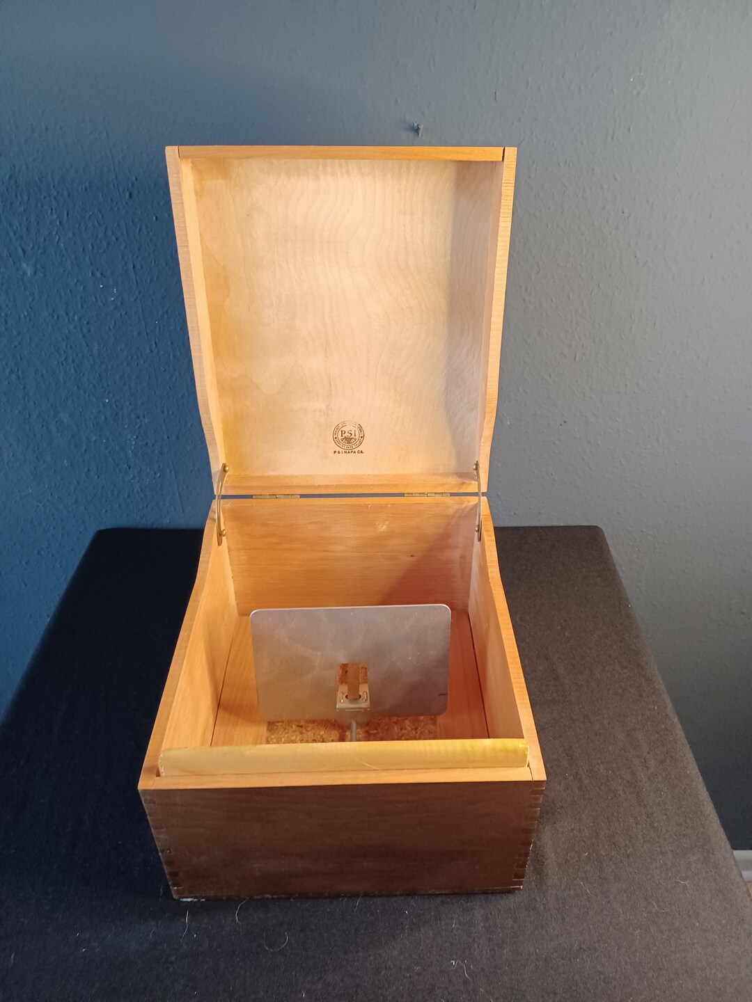 PSI Napa Valley Wooden File Box, Napa Valley Products Services and ...