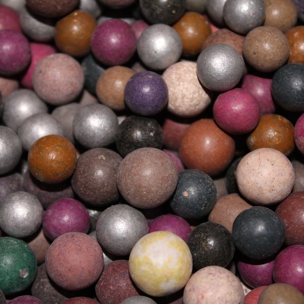 Antique Marbles - Etsy