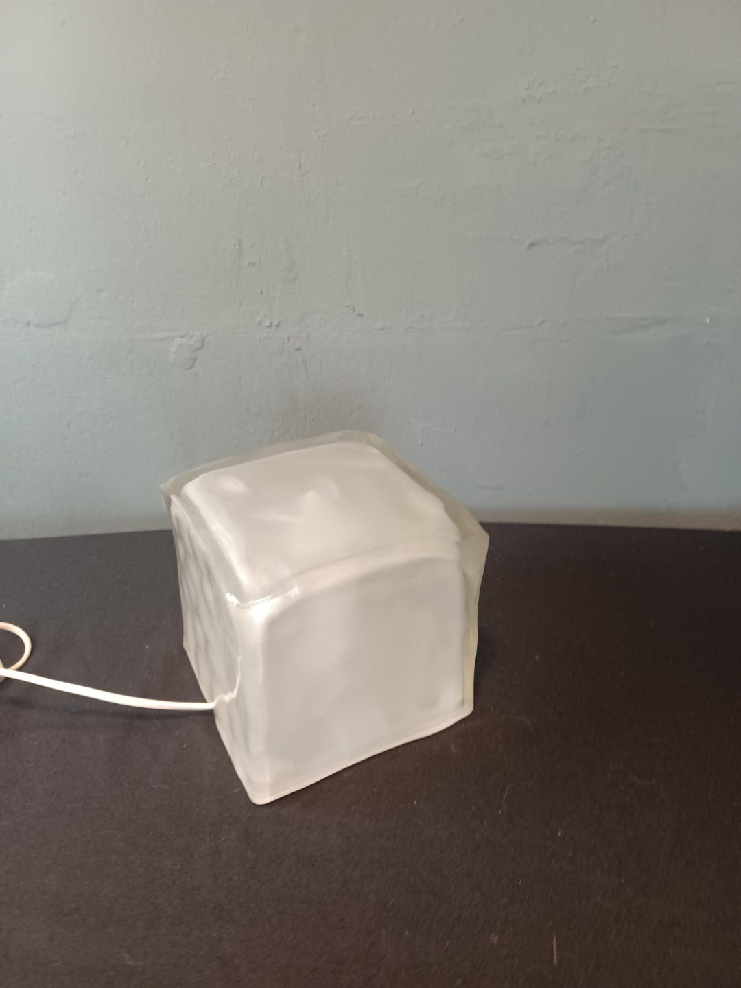 IKEA Ice Cube IVIKEN Glass Table Lamp Vintage 90s Design Ice Cube - Etsy UK