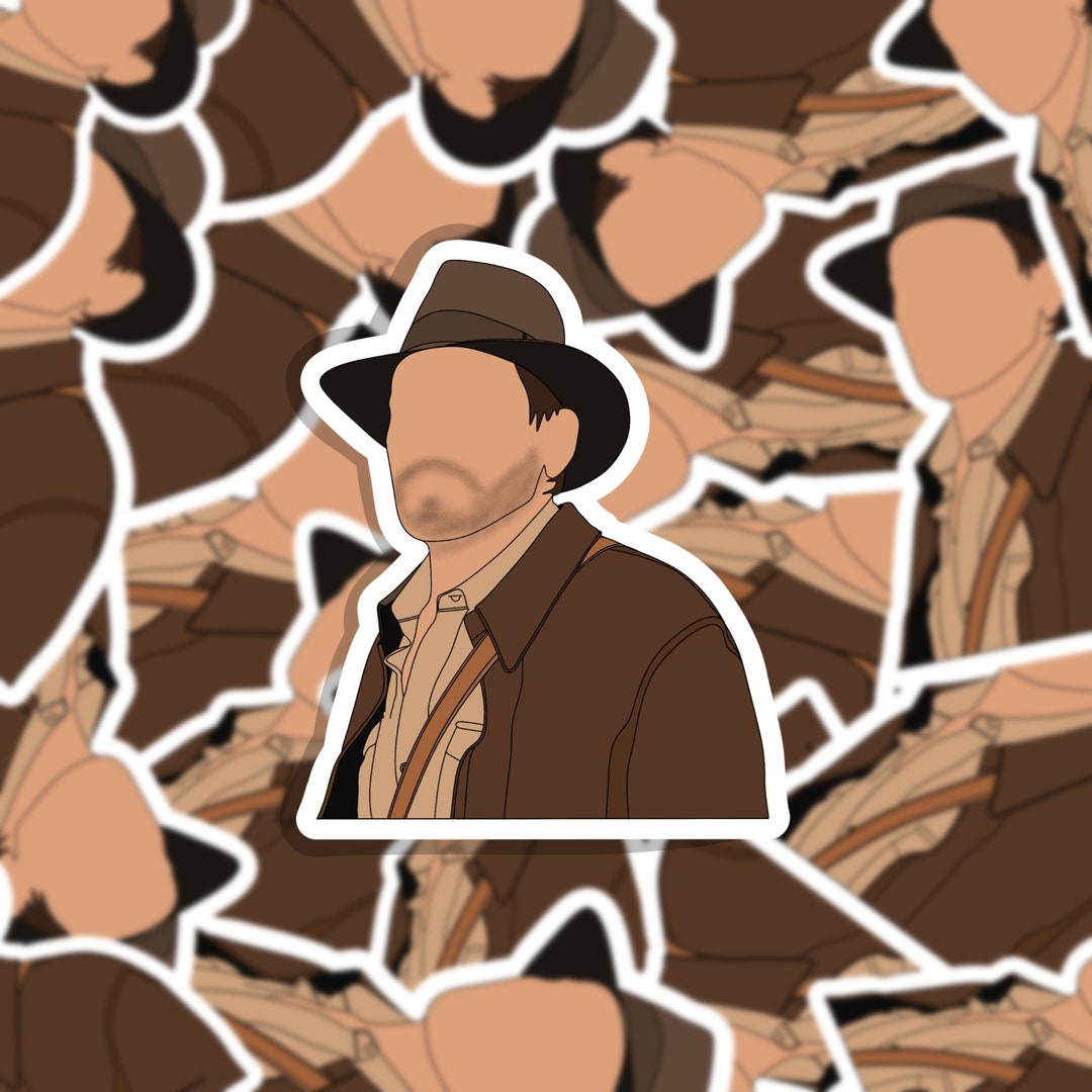 Indiana Jones Sticker - Etsy