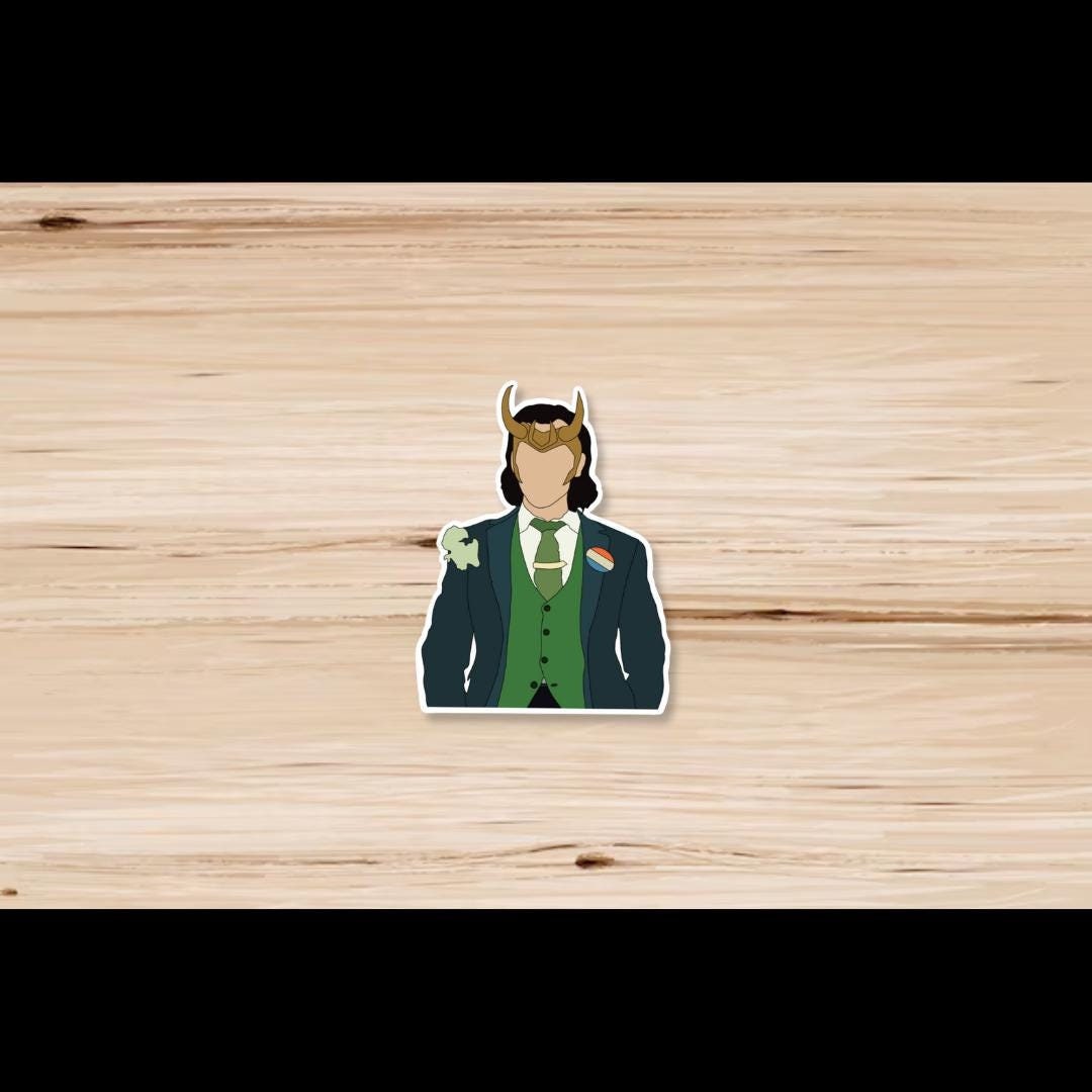 President Loki Sticker - Etsy