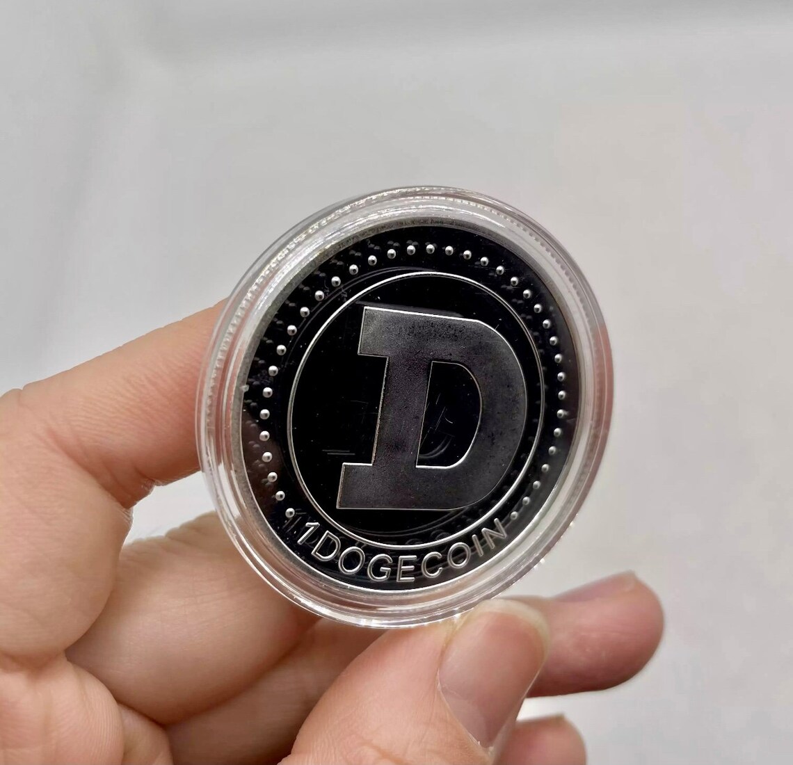 New GOLD or SLIVER Plated Dogecoin Dog Coin DOGE Commemorative | Etsy