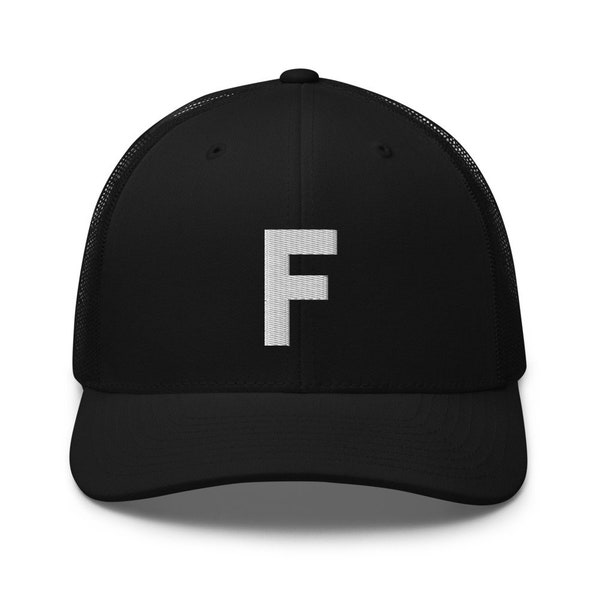 Alphabet F Hat - Etsy