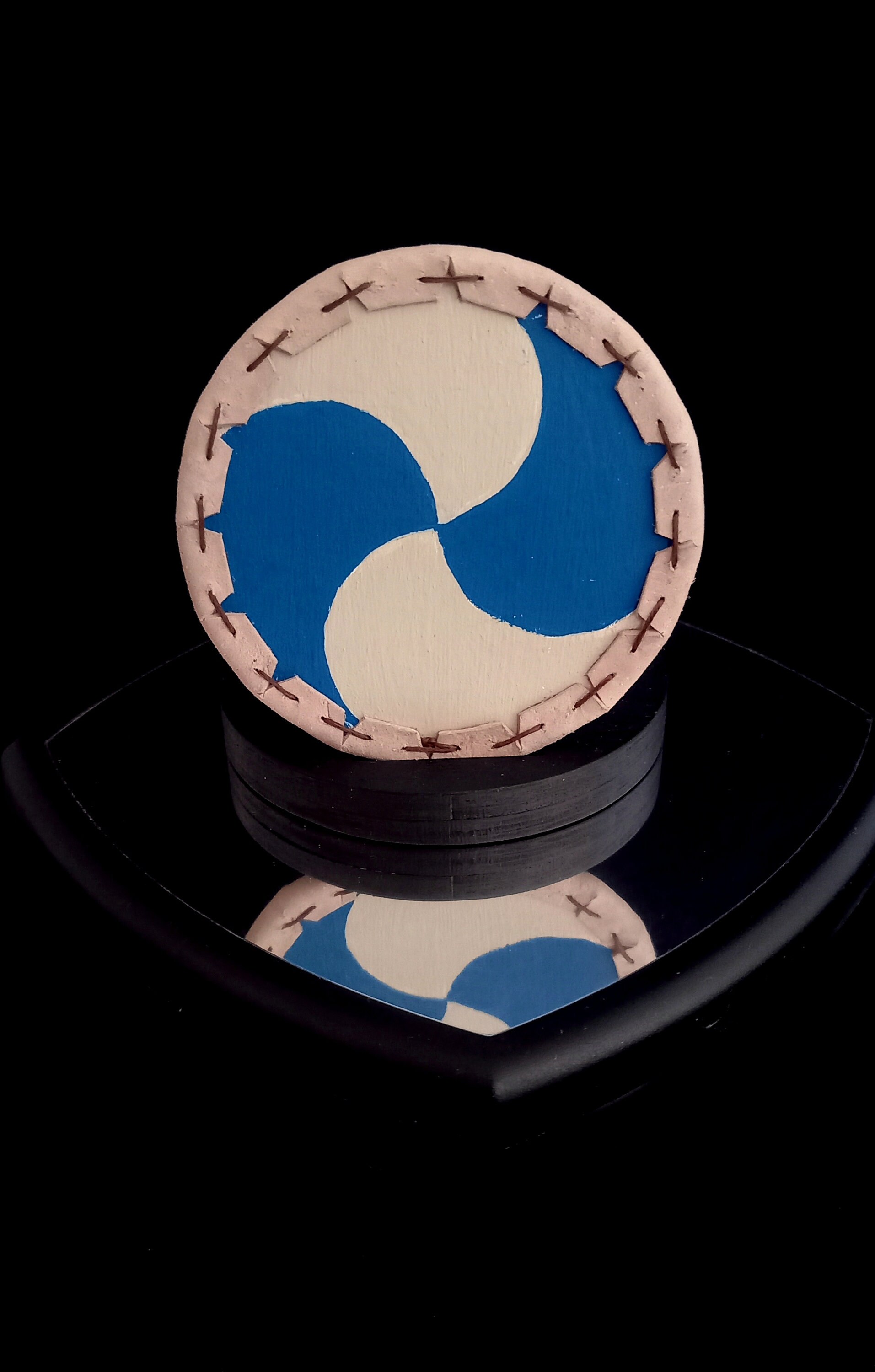 S01 Miniature Shield Handmade Shield Wooden Viking Shield Historic ...