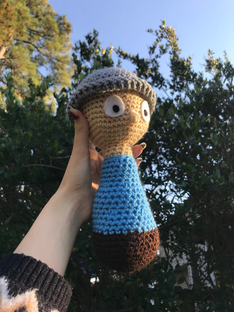 Crochet Uncle Teddy Amigurumi Bob's Burgers - Etsy