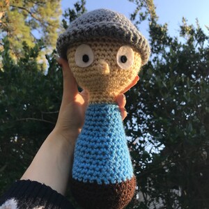 Crochet Uncle Teddy Amigurumi Bob's Burgers - Etsy