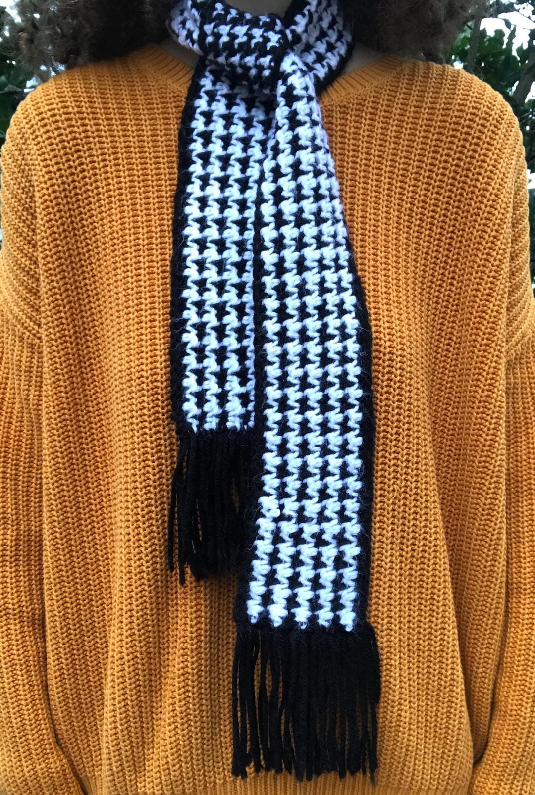 Bob Dylan Blonde on Blonde 60's Inspired Crochet Scarf - Etsy