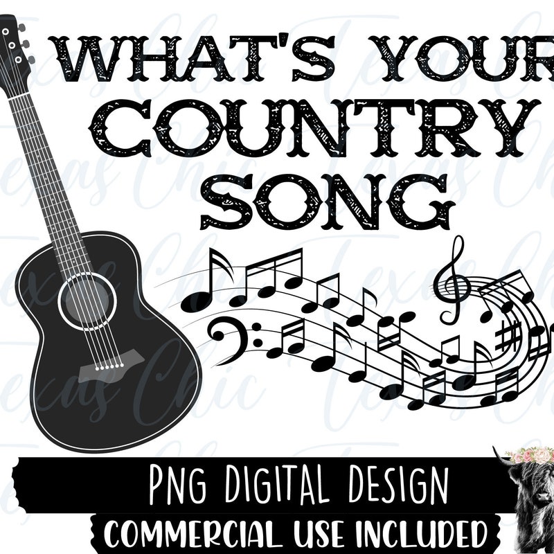 Country Song - Etsy