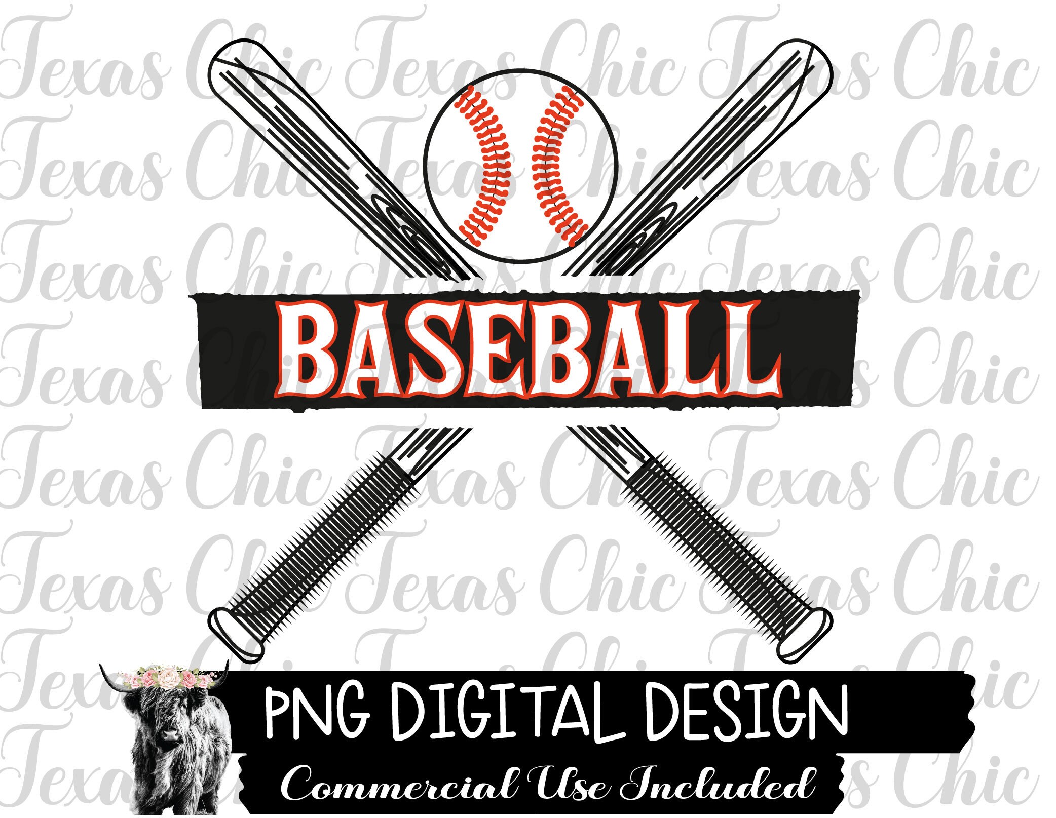 Baseball Sublimation Designs Png Baseball Designs Png | Etsy