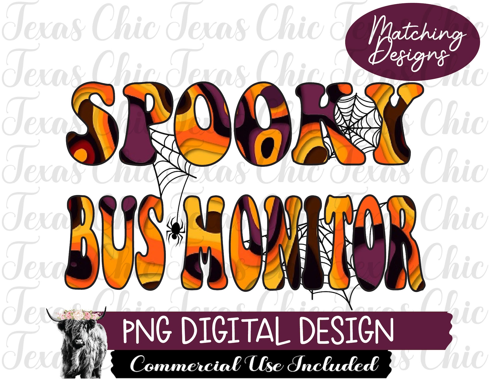 Spooky Bus Monitor Png Sublimation Designs Downloads Png - Etsy