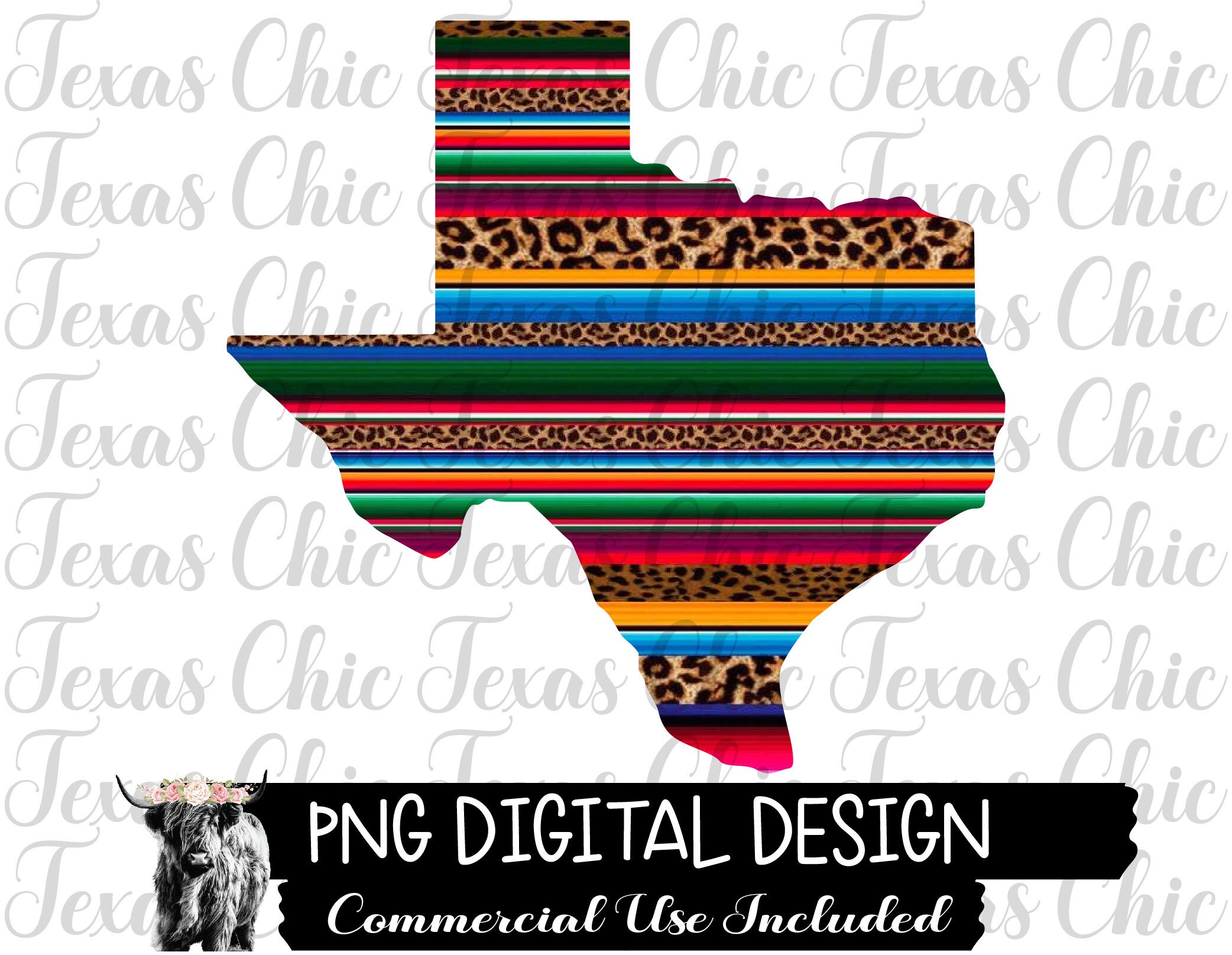 Digital Art & Collectibles Serape Texas State Texas Sublimation Design ...
