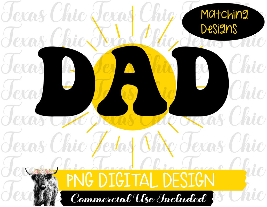Dad Sun, Sublimation Designs Downloads, Png, Digital Designs, Digital ...
