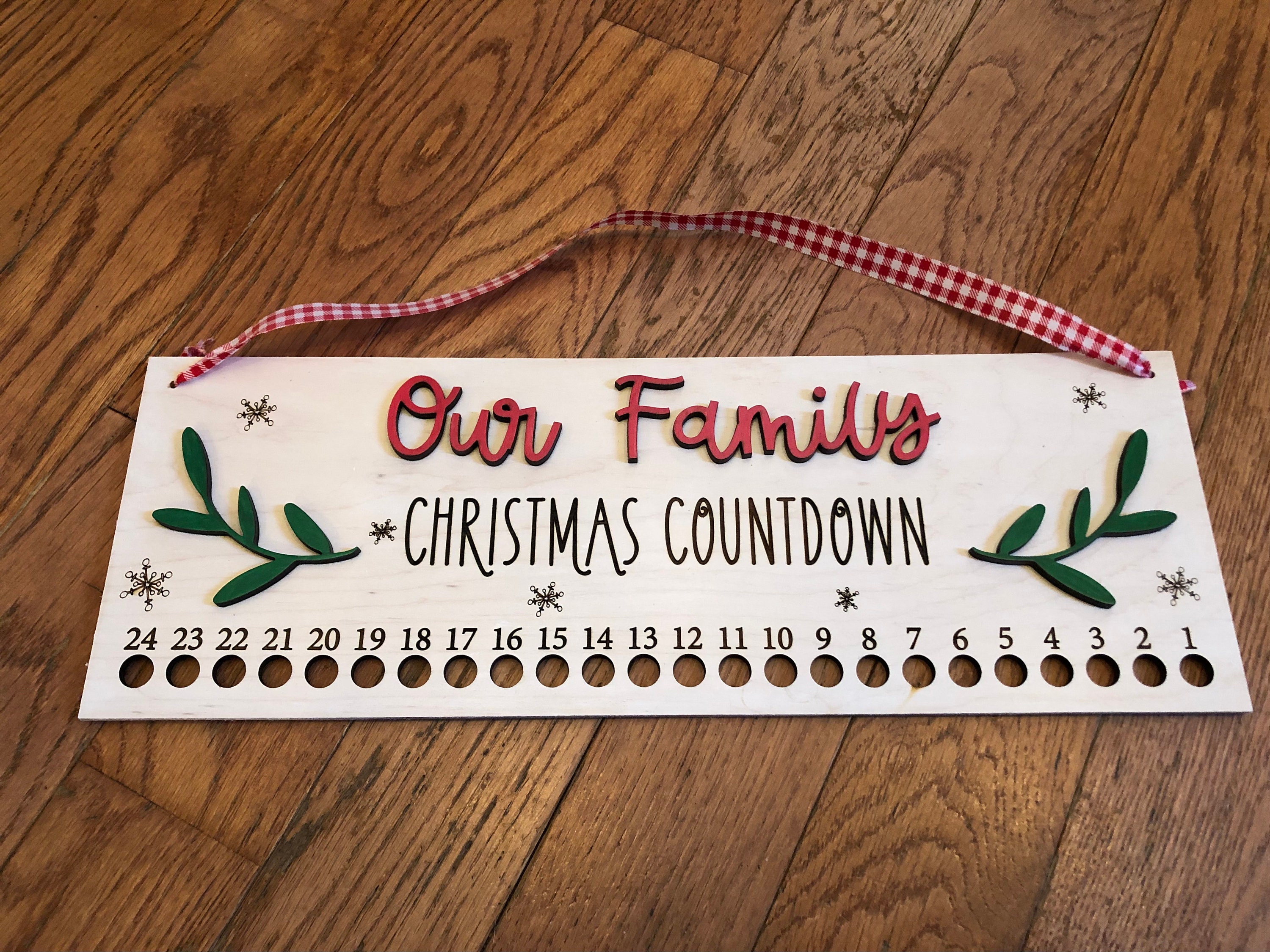 Countdown to Christmas - Etsy