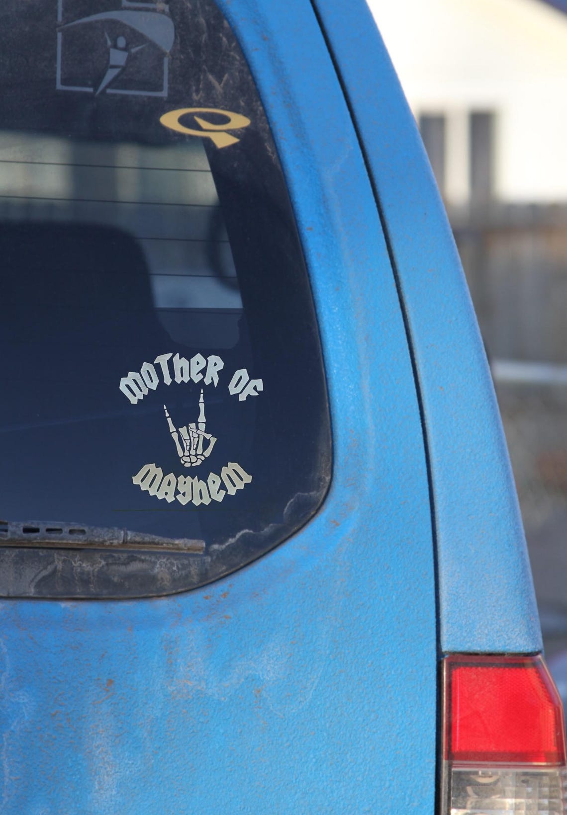 Mother of Mayhem Decal Car Sticker Mom Stickers Trendy Car Sticker Car ...