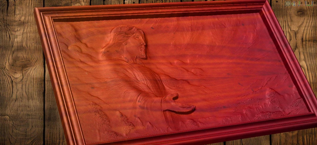 Jesus Praising 3d File, STL, CNC File for Download - Etsy