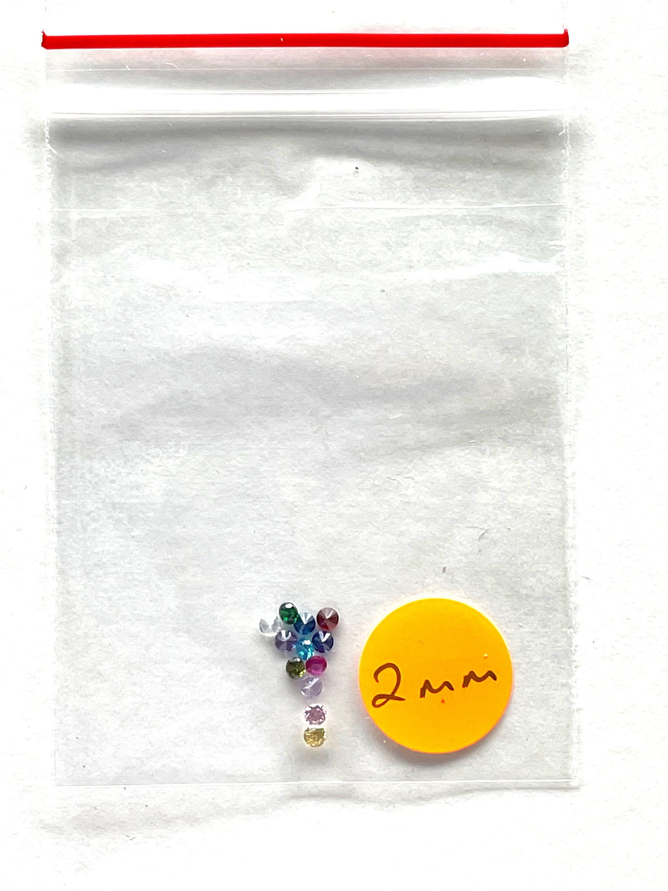 Loose Birthstones Cubic Zirconia Three Sets of 12 4mm, 3mm & 2mm ...