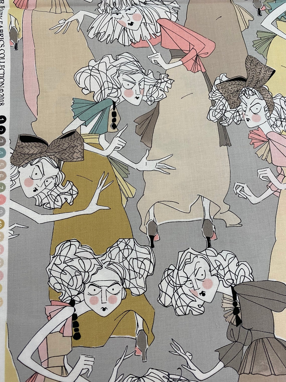 Alexander Henry Ghastlies Fabric A Ghastlie Castings in | Etsy