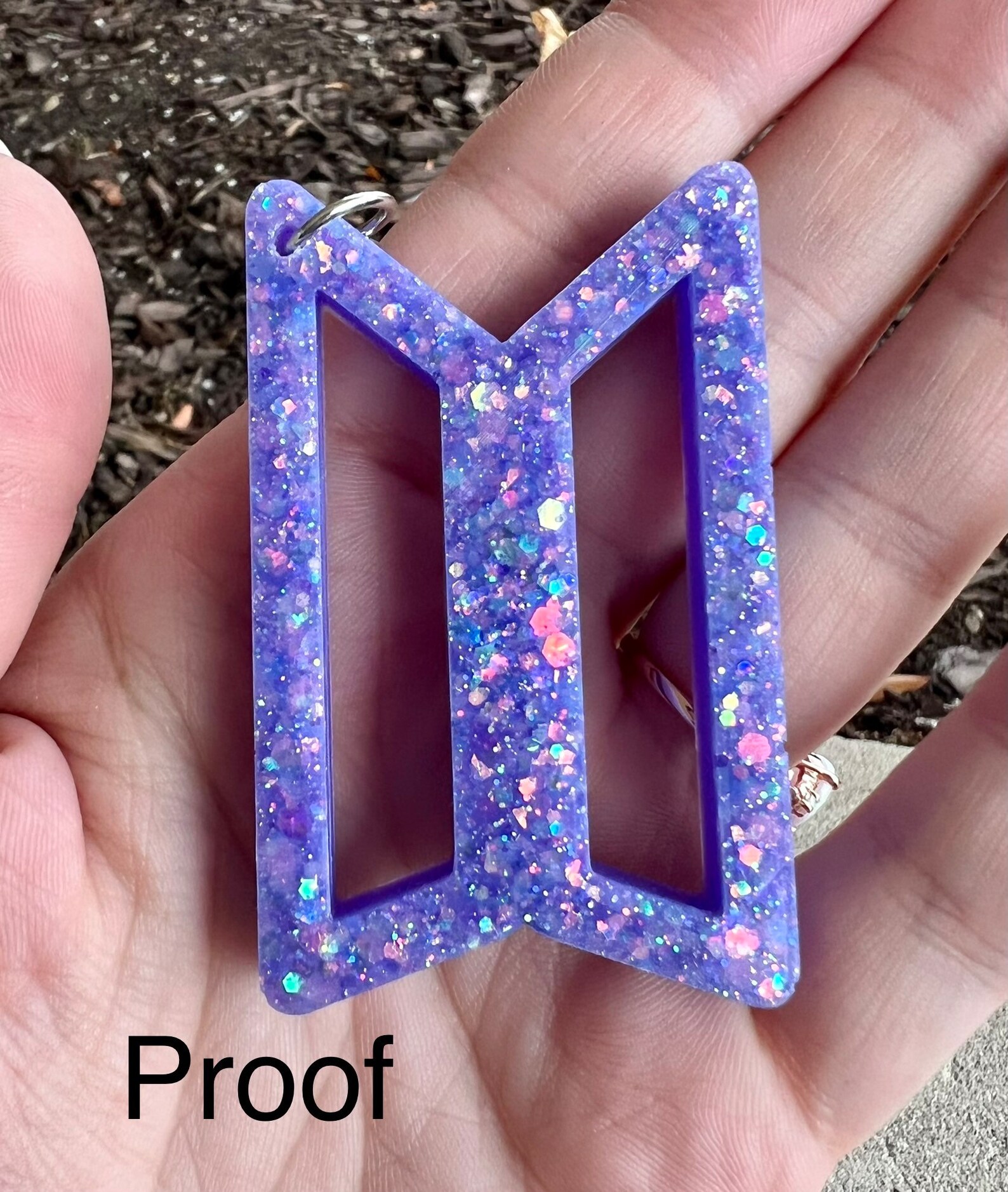 BTS Logo Keychain Vol. 3 - Etsy