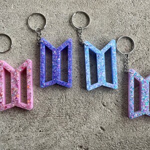 BTS Logo Keychain Vol. 3 - Etsy