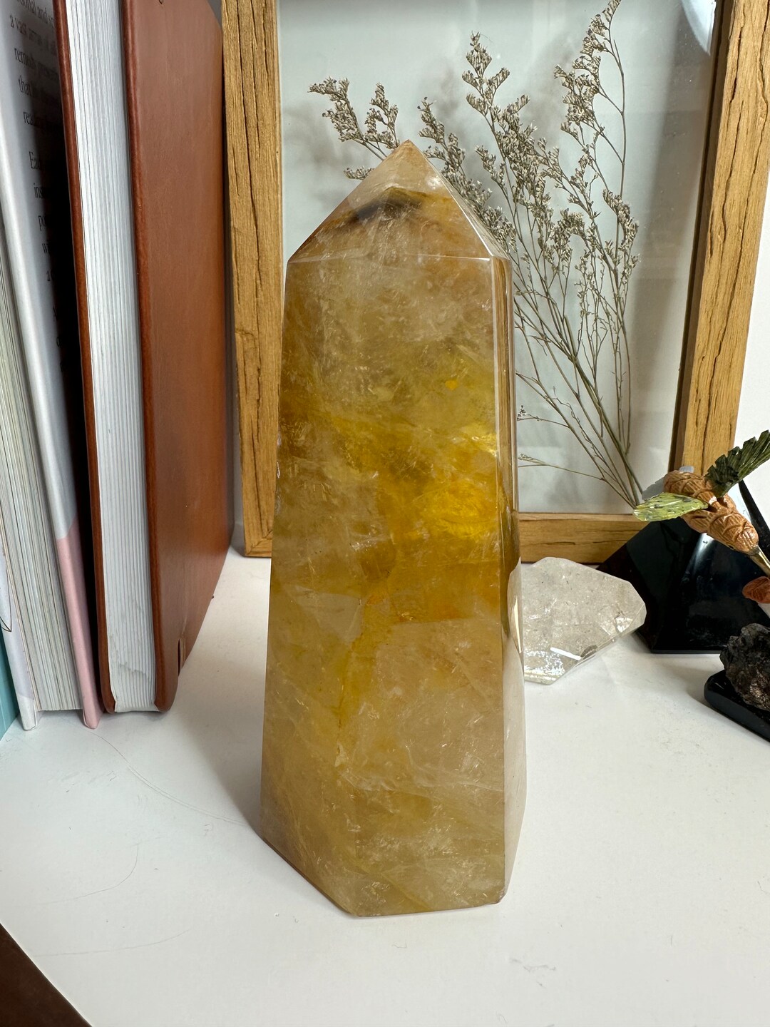 Golden Healer Tower Home Decor Office Decor - Etsy