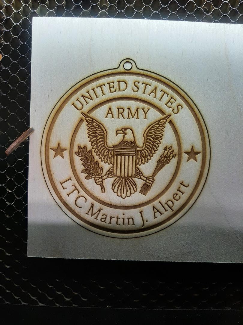 US Army Insignia SVG, DXF Digital Download Vector File - Etsy